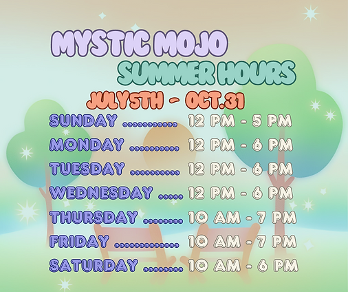 Metaphysical products and services | Mystic Mojo | Canada